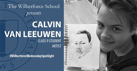 Meet Calvin Van Leeuwen A Grade The Wilberforce School