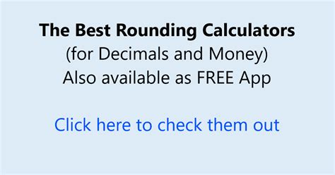 Round To The Nearest Integer Nearest Whole Number Rounding