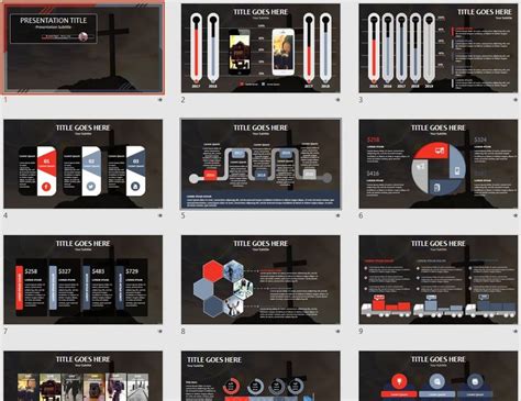 Free Cross PowerPoint Template