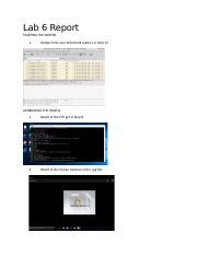 Lab6 Capturing And Analyzing Network Traffic Using A Sniffer Docx Lab