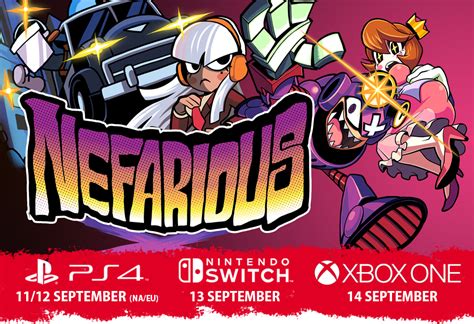 Become The Villain When Nefarious Comes To Switch September 13th
