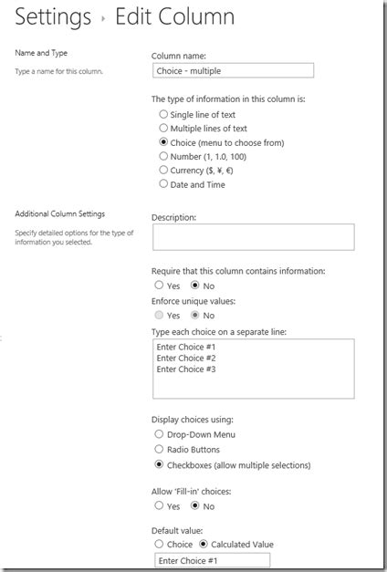 Using Sharepoint Choice Columns With Visio Services Bvisual