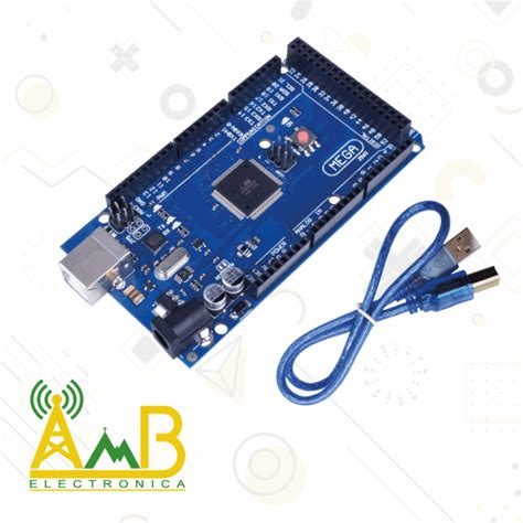 Arduino Mega 2560 R3 Cable Usb Amb Electrónica Bolivia