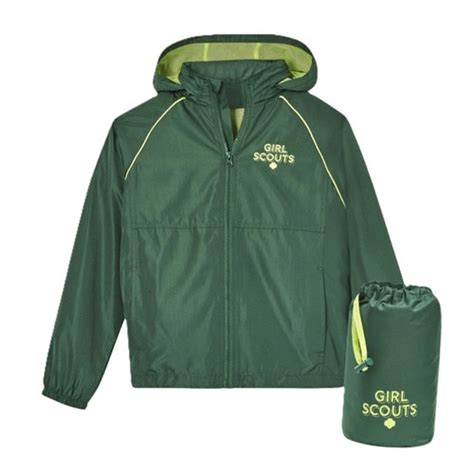 Packable Zip Up Jacket Adult Girl Scout Shop