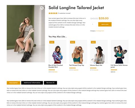 Template For Woocommerce 125 Layouts For Divi Woo Shop