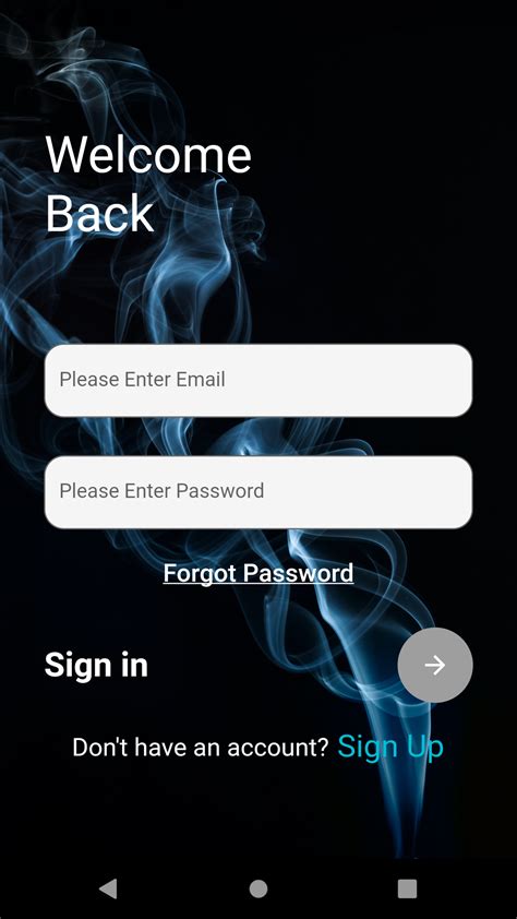 Flutter Login And Register Ui