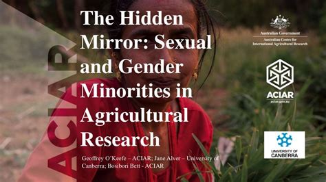 The Hidden Mirror Sexual And Gender Minorities In Agricultural Research CGIAR GENDER Impact
