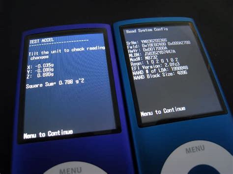 IPod Nano G And GB IPod Classic Diagnostic Modes ILounge