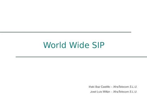 Pdf Jssip Sip Webrtc Dokumentips
