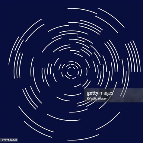 Orbital Discrete Areas In Concentric Circles Around Middle White On Blue High Res Vector Graphic