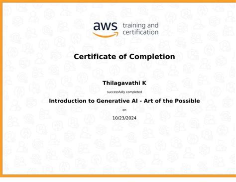 Thilagavathi K On Linkedin Aws Generativeai Artificialintelligence