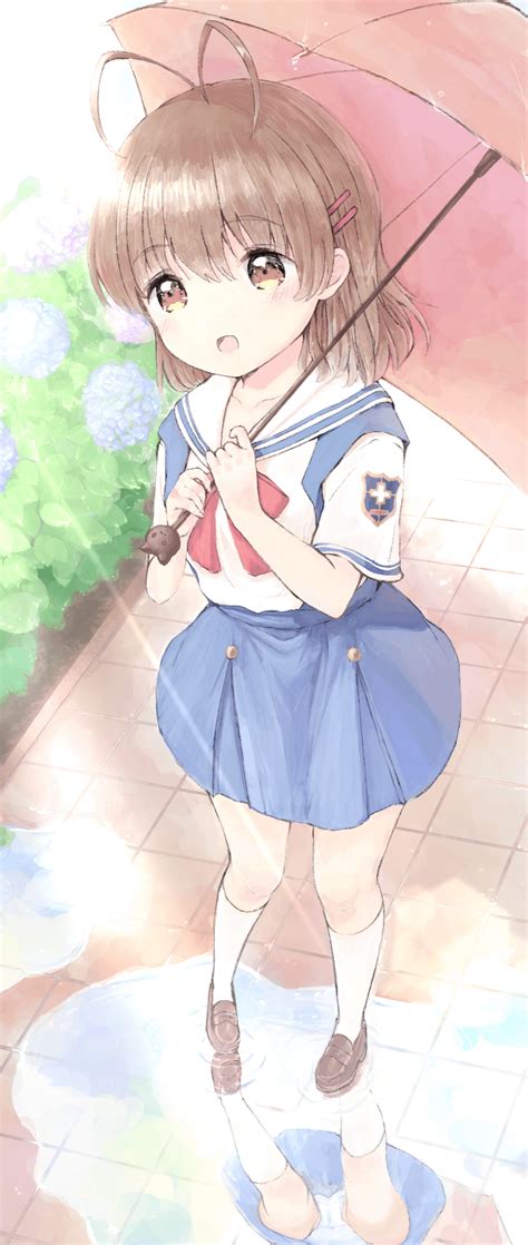 Nagisa After The Rain Art By Nekono Rnagisafurukawa