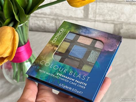 Палетка теней для век Catrice Colour Blast Eyeshadow Palette «Яркие