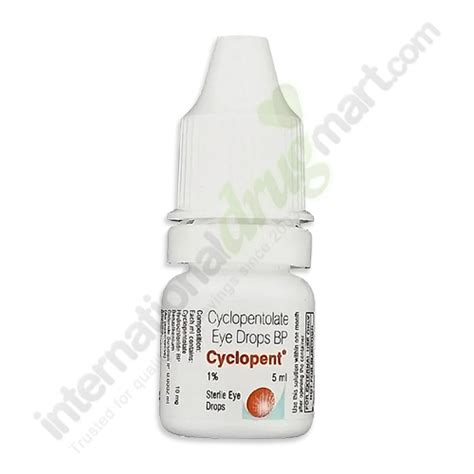 Buy Cyclopentolate 1 5ml Solution Online Idm