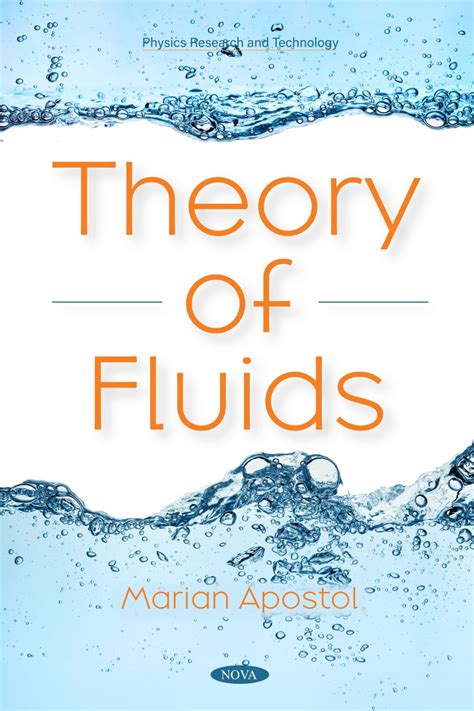 Theory Of Fluids Nova Science Publishers