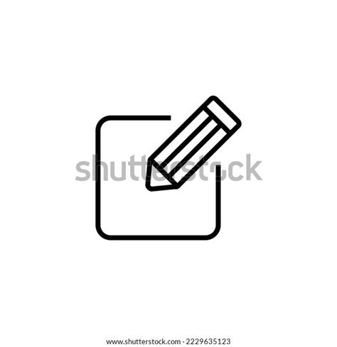 Edit Icon Vector Illustration Edit Document Stock Vector Royalty Free 2229635123 Shutterstock
