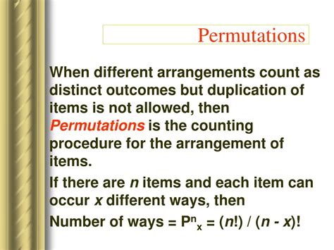 Ppt Counting Techniques Powerpoint Presentation Free Download Id