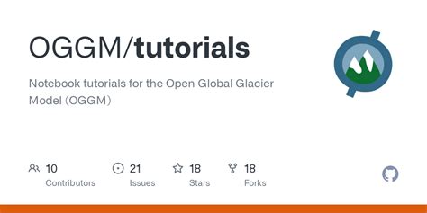 Github Oggmtutorials Notebook Tutorials For The Open Global Glacier Model Oggm