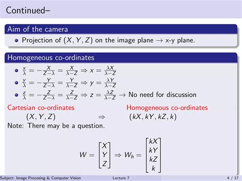 Lecture 7 Digital Image Processing Ppt