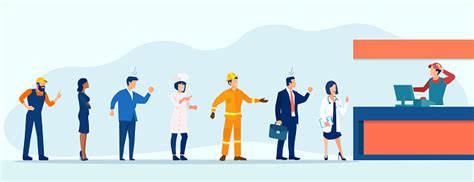 슈퍼마켓에 서있는 다른 직업의 화난 사람들의 대기열의 벡터 줄서서 기다림에 대한 스톡 벡터 아트 및 기타 이미지 줄서서 기다림 슈퍼마켓 서비스 Istock