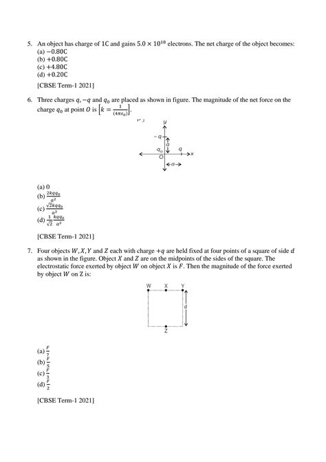 SOLUTION Class 12 Physics Cbse Pyq Chapter Wise Topic Wise Studypool