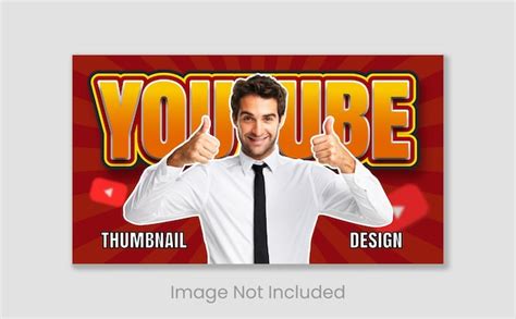 Творческий шаблон дизайна миниатюры Youtube Бесплатный Psd