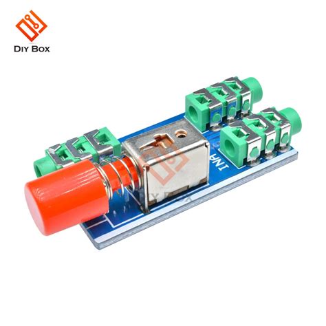 Two Audio Switching Board 3 5mm A B Audio Input Block Optional Select Output Type Module One