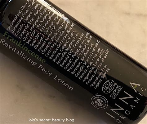 Lolas Secret Beauty Blog Inna Organic Frankincense Revitalizing Face