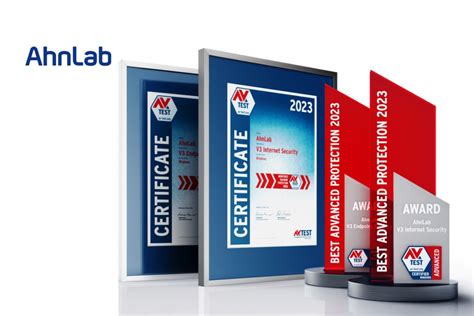 안랩 V3 ‘av Test 어워즈 2023에서 ‘최고 지능형 위협 방어 솔루션 수상 데일리시큐