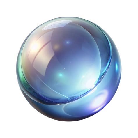 Shiny Blue Orb Abstract Sphere A Dynamic Depiction Of An Orb Navigating
