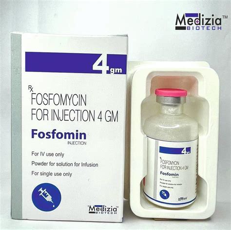 Fosfomycin Manufacturers Suppliers In India