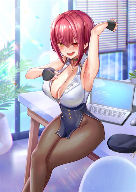 Rule 34 1girls 2023 Alternate Version Available Arm Up Armpit Big Breasts Blush Breasts Choker