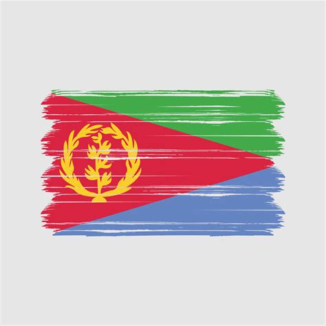 Eritrea Flag Vector National Flag Vector Art At Vecteezy