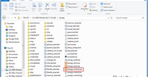 การใช้งานโปรแกรม Xampp เบื้องต้น ~ Learningmoodle