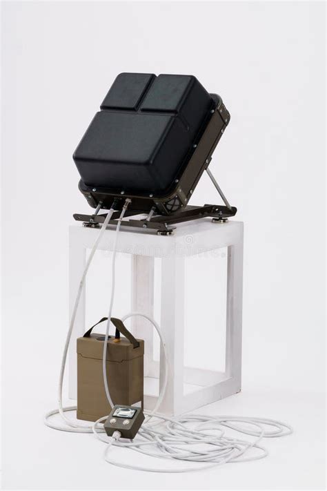 Advanced Electronic Warfare Signal Disruption System On Display Stock Photo Image Of Devices