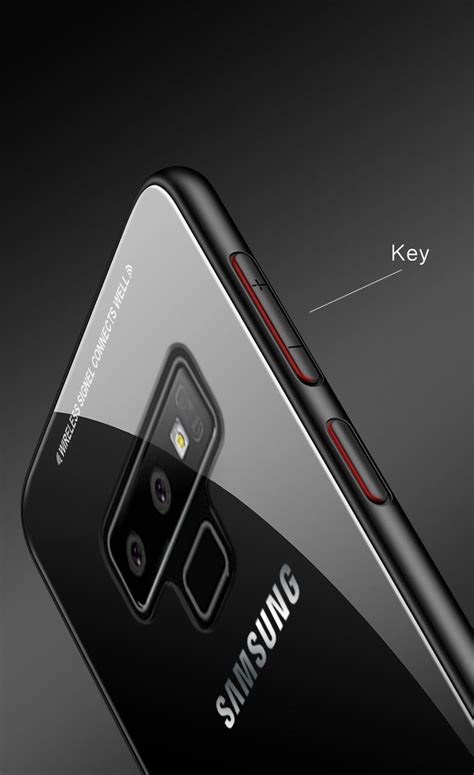 Vaku ® Samsung Galaxy Note 9 Club Series Ultra Shine Luxurious Tempered