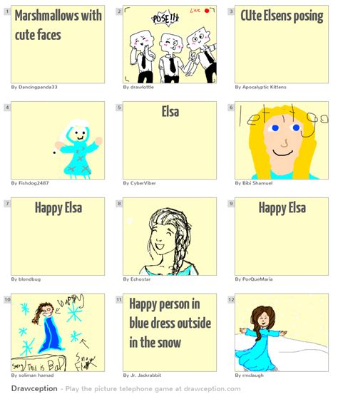 Marshmallows With Cute Faces Drawception Marshmallows With Cute Faces Drawception