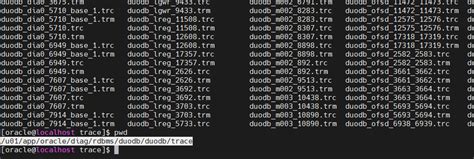 using the alert log and trace files quản trị alert log và trace files datalinks vn