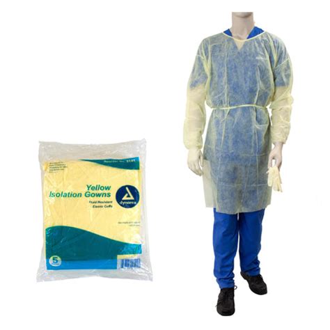 Fluid Resistant Isolation Gown Cs 50 Precision Lab Works