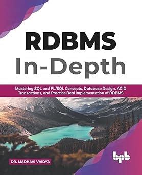 Amazon RDBMS In Depth Mastering SQL And PL SQL Concepts Database