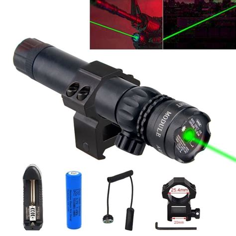 Tactical Green Hunting Laser Dot Sight 532nm Laser Pointer Rifle Weapon