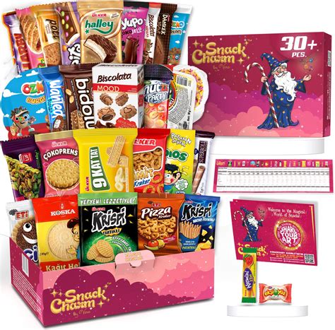 Exotic Snacks Mega International Snack Box Imported