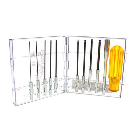 Weller Xcelite Allen Hex Ballpoint Set Ims Bolt