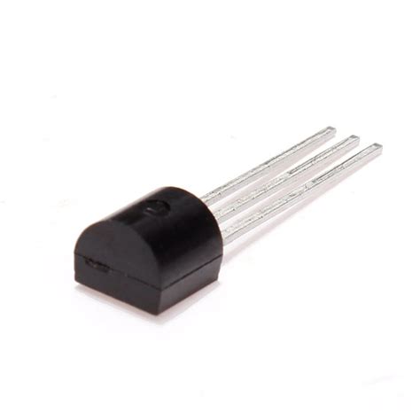 5pcs Ds18b20 Temperature Sensor Dallas 18b20 To 92 Encapsulation