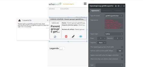 data repeating group intersect with or merged with customization and development join the