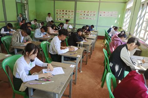 လားရှိုးမြို့တွင် ၂၀၂၃ ၂၀၂၄ ခရိုင်အဆင့် လူရည်ချွန်စာမေးပွဲ စစ်ဆေးခြင်းများ ပြုလုပ