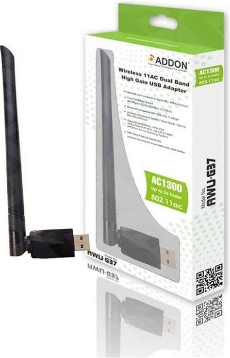 Addon Awu G High Gain Dual Band Wireless Ac Nano Usb Network Adapter Price