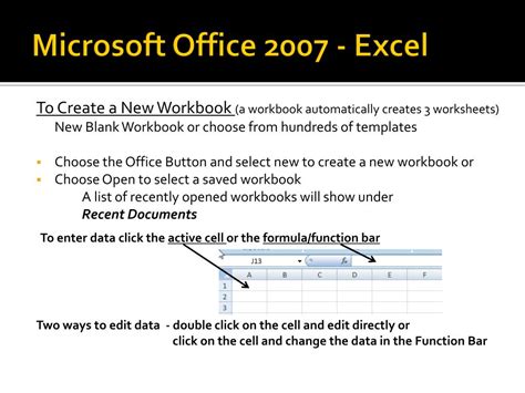 PPT Microsoft Office Excel PowerPoint Presentation Free Download ID