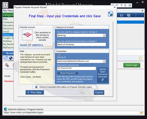 Databit Password Manager Download Softpedia
