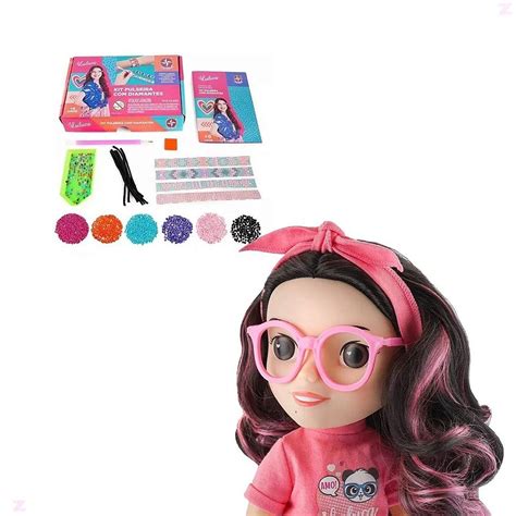 Kit Pulseiras C Diamante Acessório Boneca Luluca Estrela Loja Zuza Brinquedos Ofertas